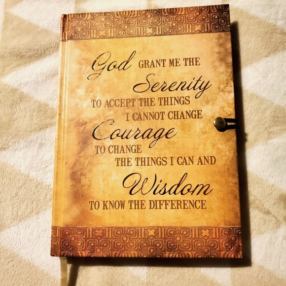 Unbranded | Office | Serenity Prayer Notebookdiary | Poshmark
